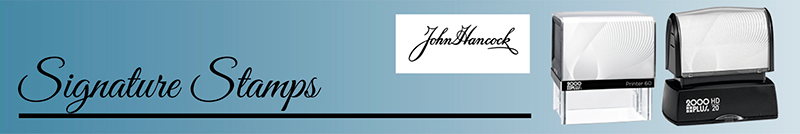 Signature Stamps