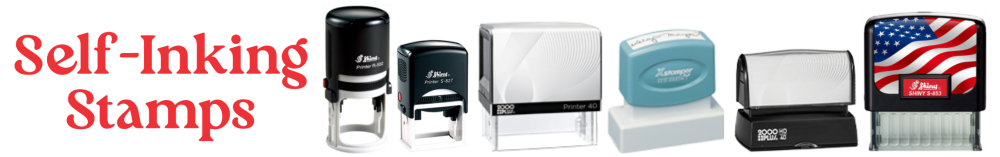 Self Inking Stamps - Large Selection - In stock | Calstamp