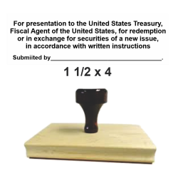 Restrictive Endorsement Stamps | Treasury Securities