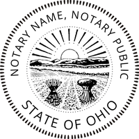 Ohio Notary Seal Stamp